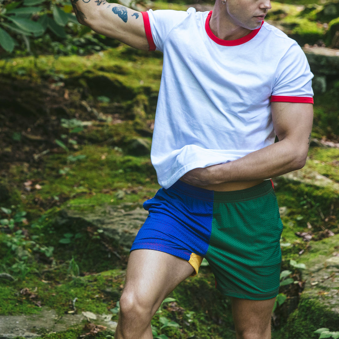 Nice Laundry Lounge Short | part-underwear, part mesh shorts