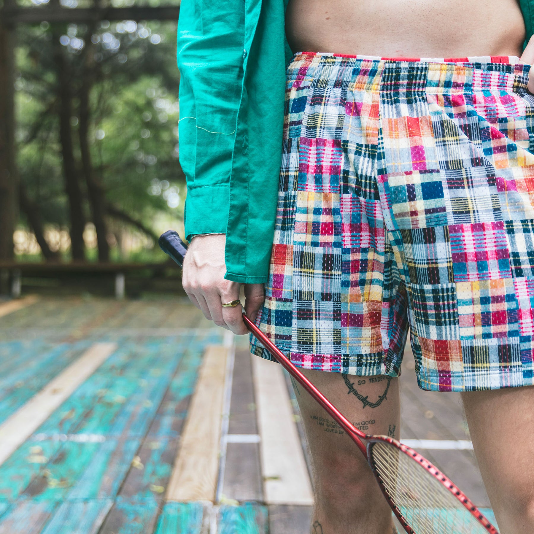 Nice Laundry Lounge Short | part-underwear, part mesh shorts