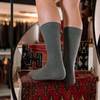 True Ribbed Dress Socks | NICE LAUNDRY – Nice Laundry