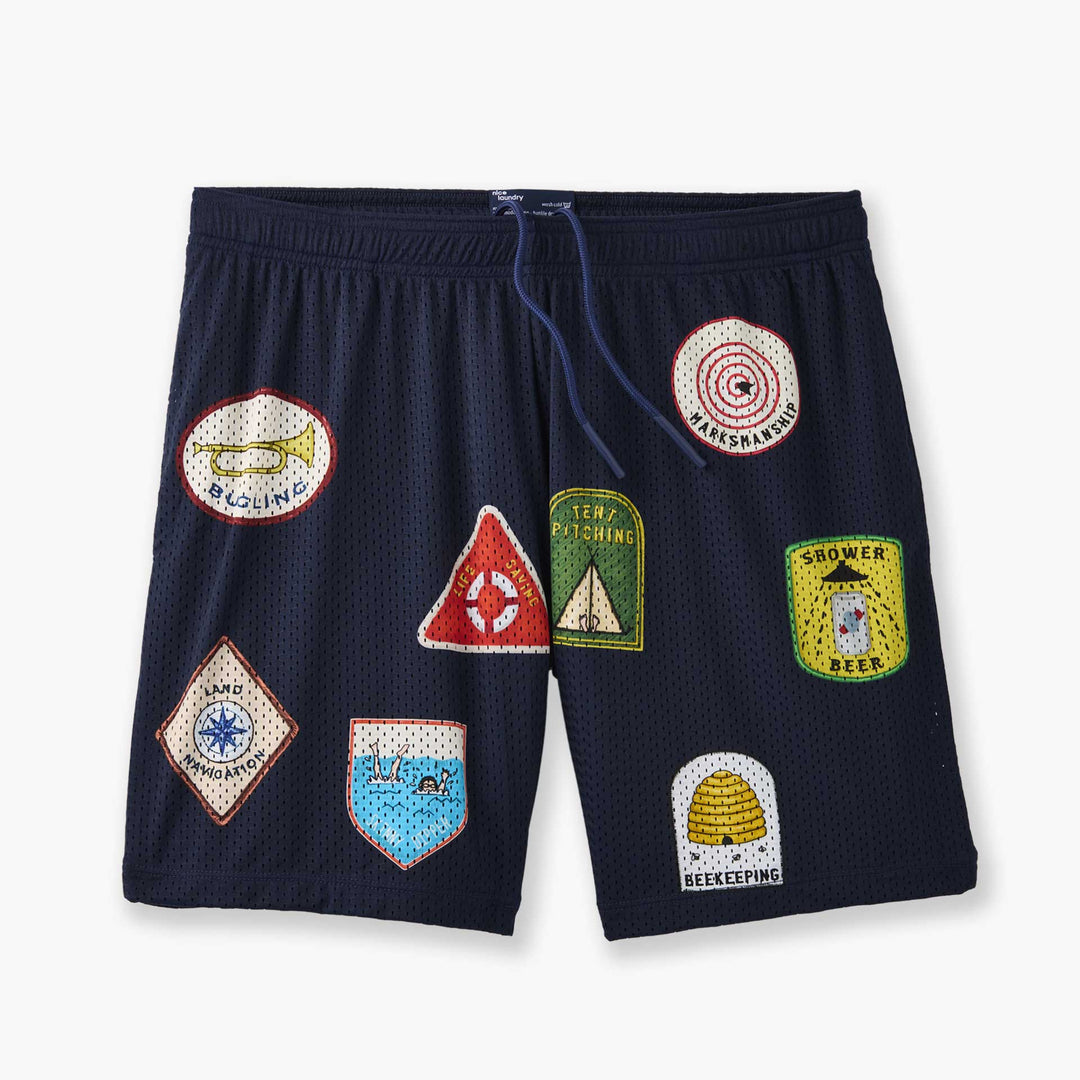 Nice Laundry Lounge Short | part-underwear, part mesh shorts