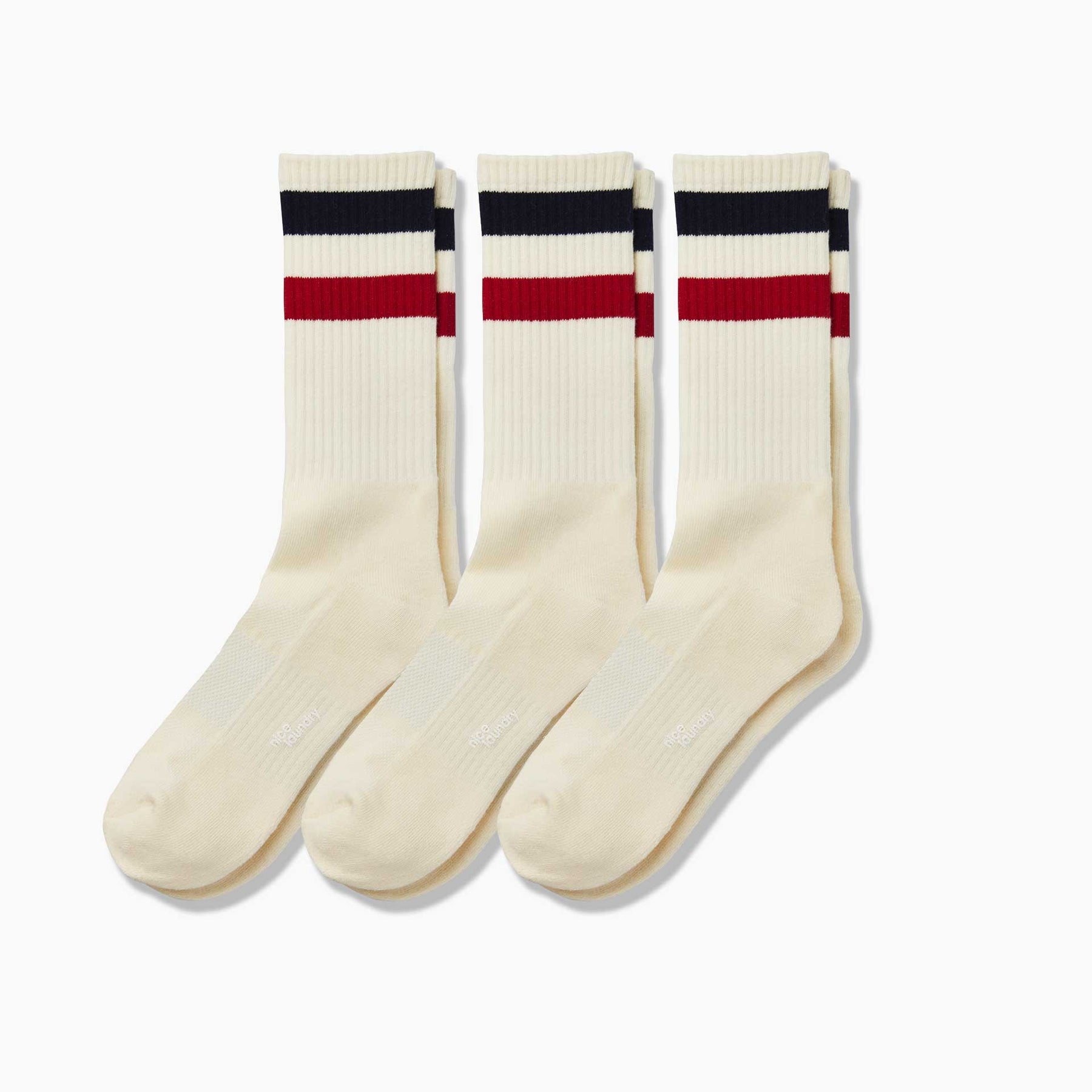 Tech Varsity Crew Socks | Nice Laundry